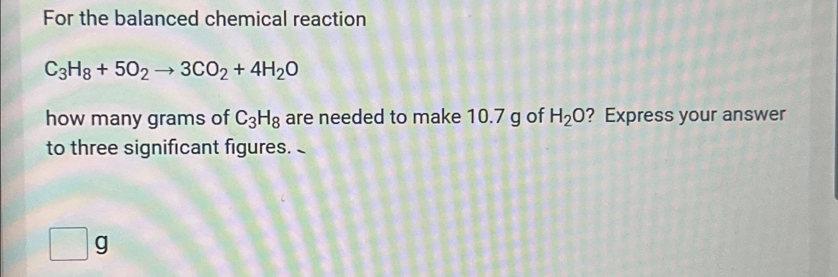 Solved For the balanced chemical | Chegg.com
