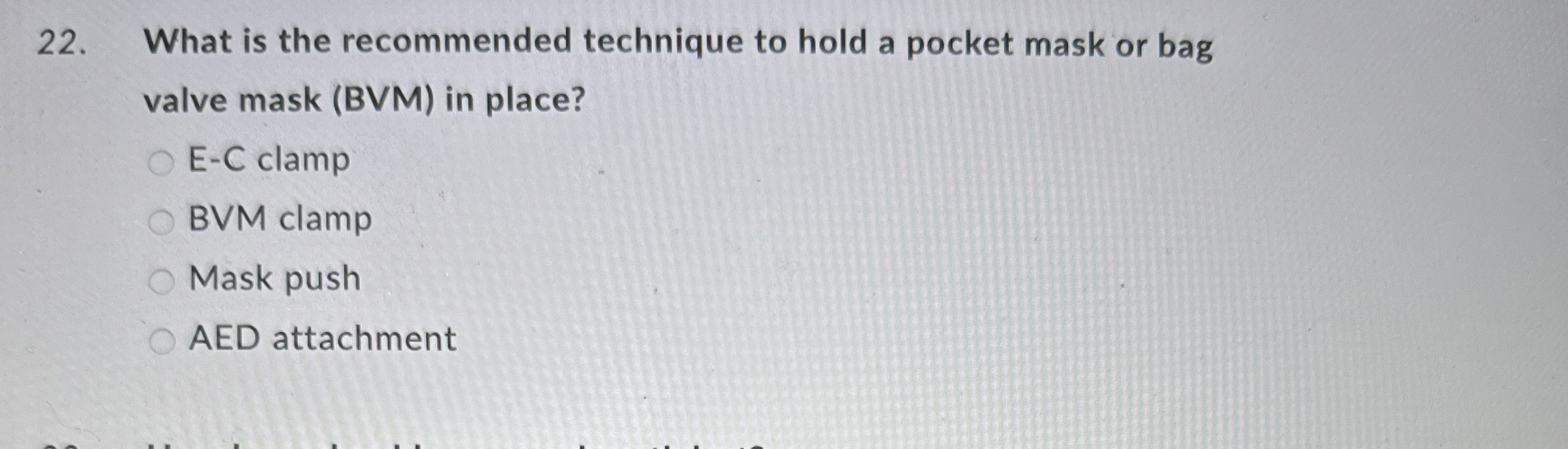Solved What is the recommended technique to hold a pocket | Chegg.com