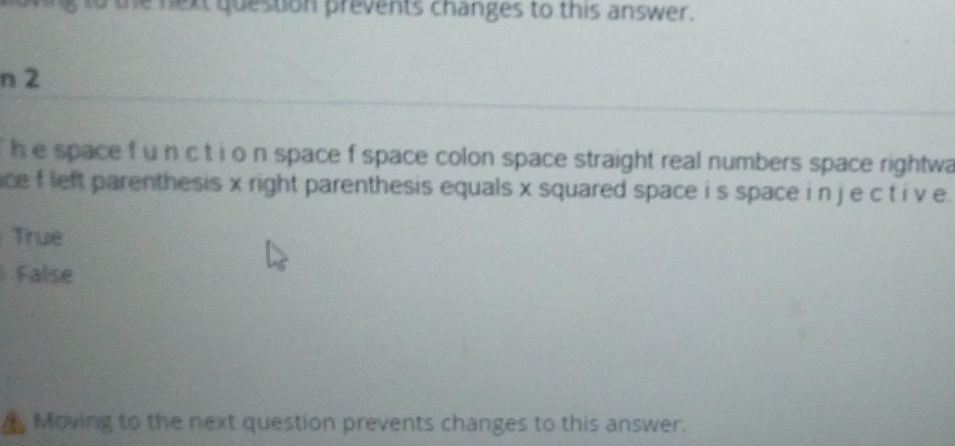 Solved its changes to this answer. tion 2 The space function | Chegg.com