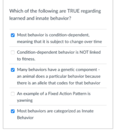 Solved Which of the following are TRUE regarding learned and | Chegg.com