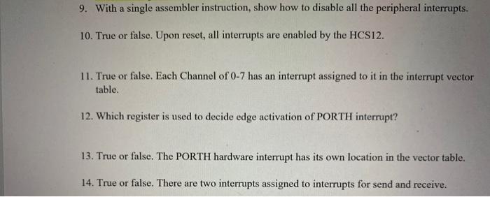 Solved 9. With a single assembler instruction, show how to | Chegg.com