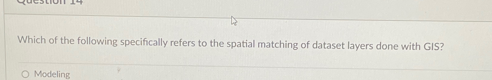 Solved Which of the following specifically refers to the | Chegg.com