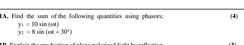 Solved 1A. Find the sum of the following quantities using | Chegg.com