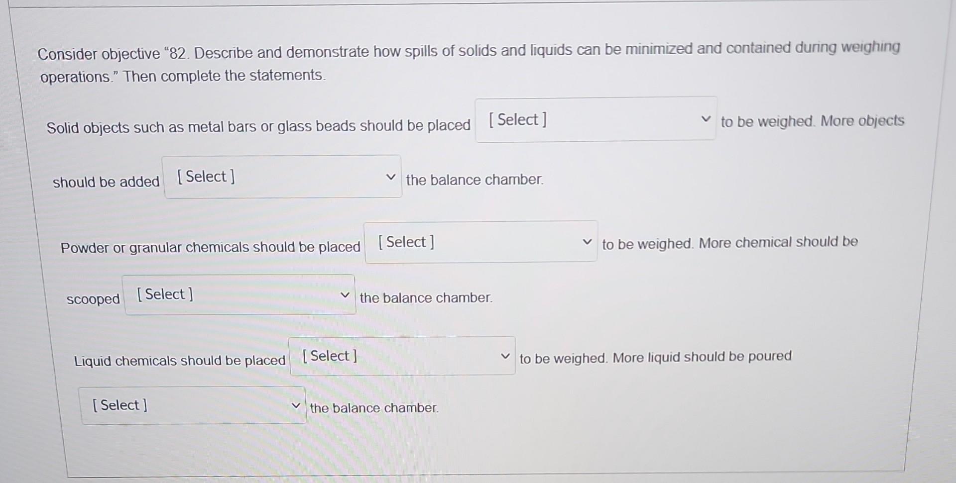 Solved Isider objective "82. Describe and demonstrate how | Chegg.com