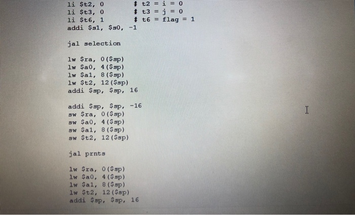 Solved i need to code MIPS assembly language based on the C | Chegg.com