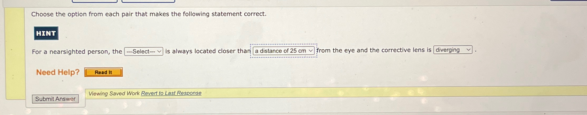 Choose the option from each pair that makes the | Chegg.com