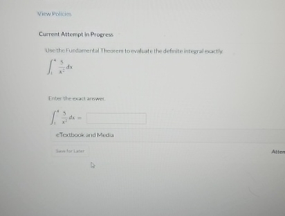 Solved View PoliciesCurrent Attempt in ProgressUse the | Chegg.com