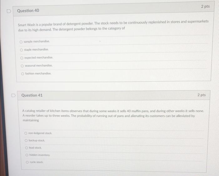 Solved Smart Wash is a popular brand of detergent powder. | Chegg.com