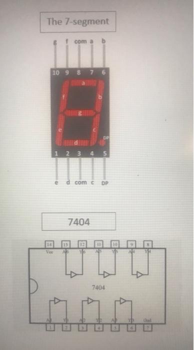 Construct the logic circuit (Using Tinkercad) to | Chegg.com