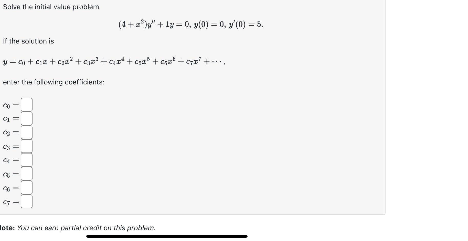 Solved Solve the initial value | Chegg.com
