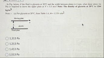 Solved plsss hurry fast In Fig. below, if the fluid is | Chegg.com
