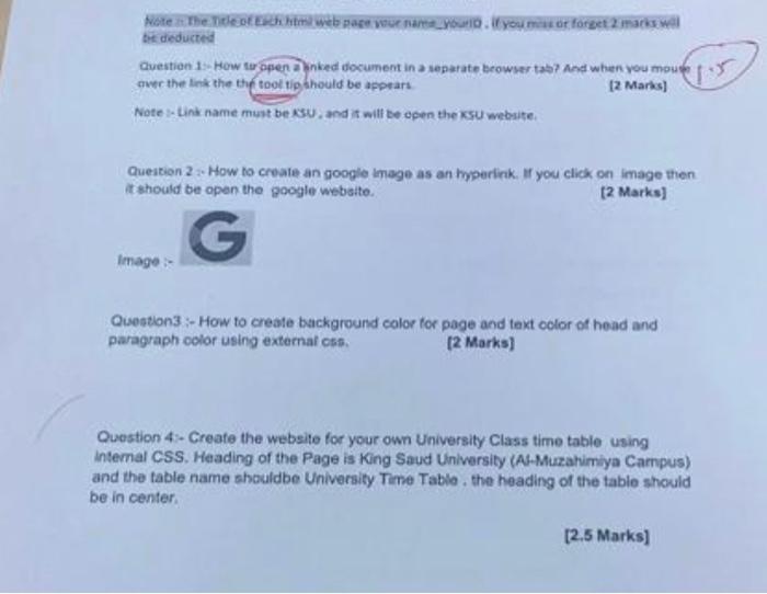 Solved bre dieducted Gyestien 1: Hew tu ppen a yiked | Chegg.com