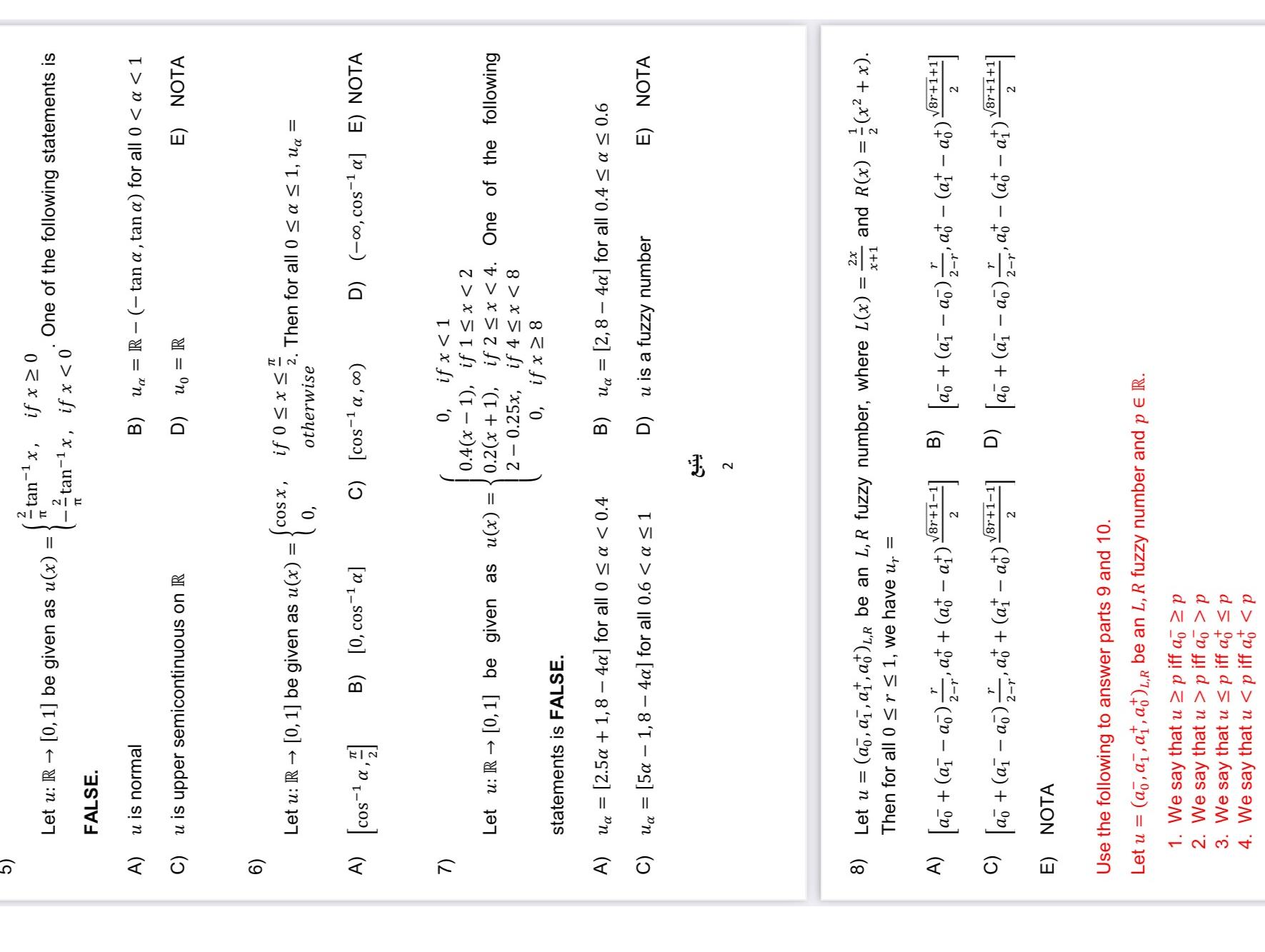 Solved Let u:R→[0,1] ﻿be given as | Chegg.com