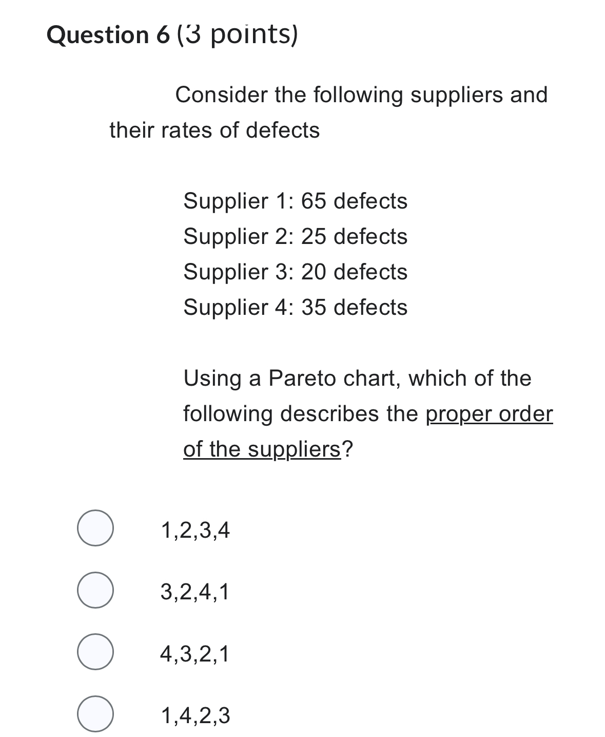 Solved Question 6 ('3 ﻿points)Consider the following | Chegg.com