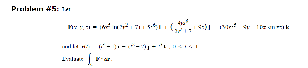 Solved Problem #5: | Chegg.com
