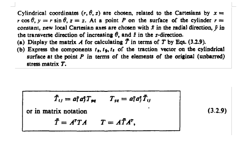 Solved Cylindrical coordinates (r,θ,z) ﻿are chosen, related | Chegg.com