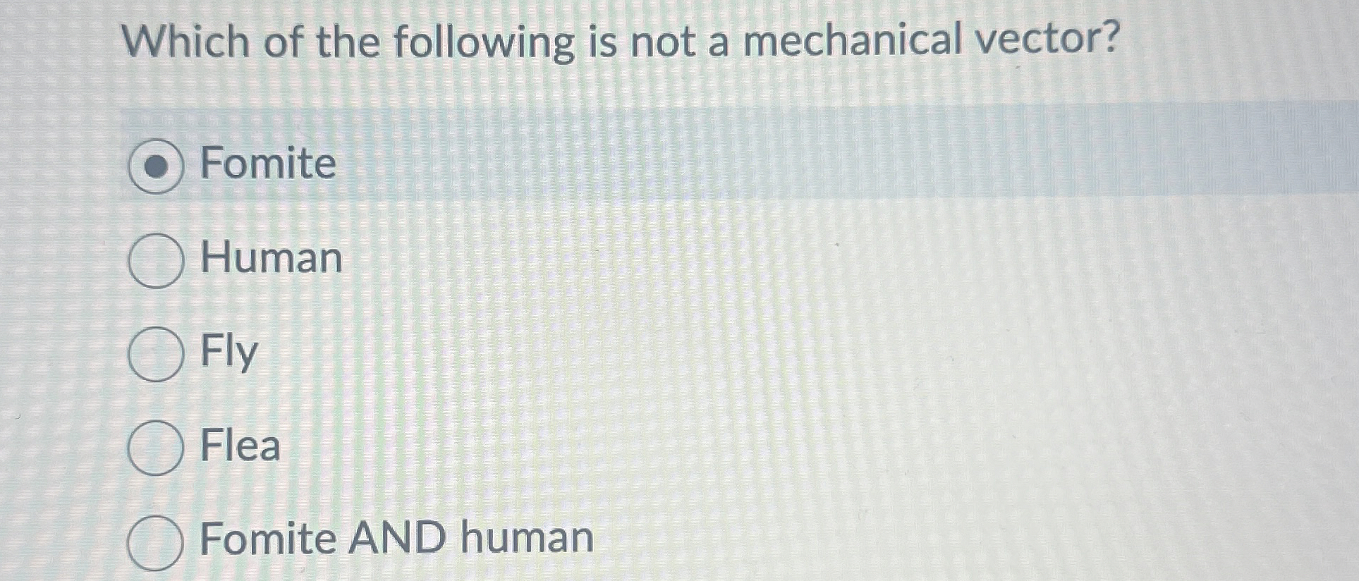 Solved Which of the following is not a mechanical | Chegg.com