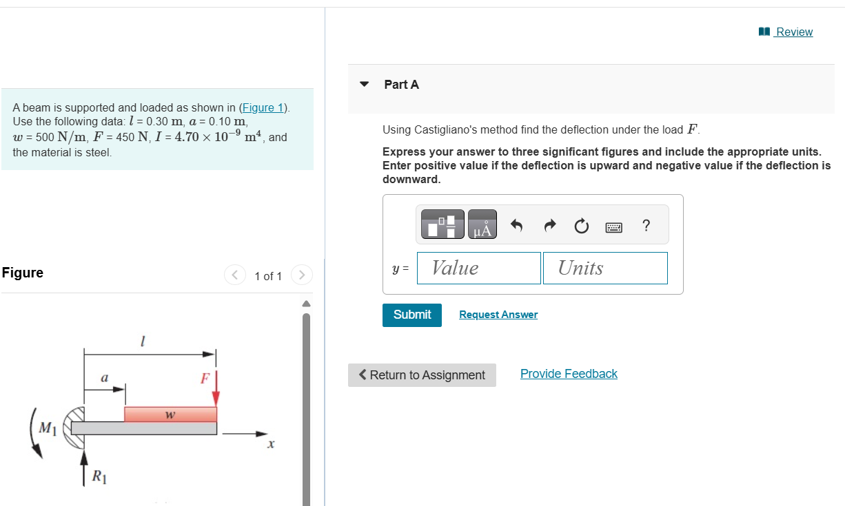 Solved Solve these 2 ﻿problems with Castigliano’s ﻿theorem. | Chegg.com