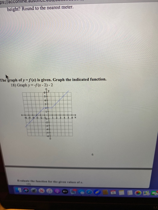 Solved ps:// height? Round to the nearest meter. The graph | Chegg.com