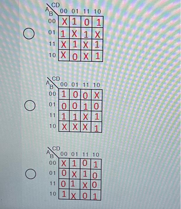 Solved Boolean funtion F is given as F(A,B,C,D)=B′D′+C′D. | Chegg.com