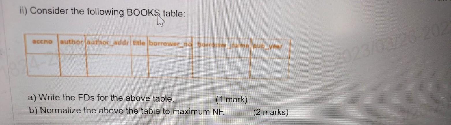 Solved i) We wanted to store and retrieve its Student | Chegg.com