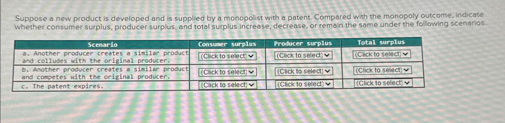 Solved Suppose a new product is developed and is supplied by | Chegg.com