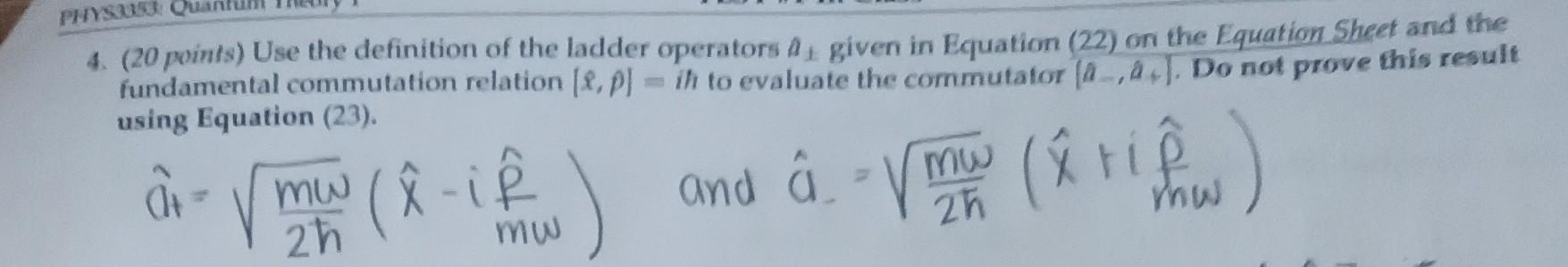 Solved 4. (20 points) Use the definition of the ladder | Chegg.com