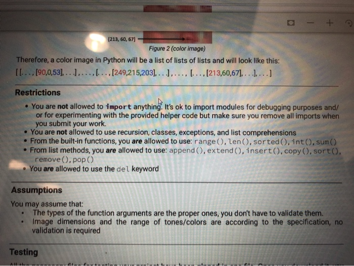 Solved median_filter(image) Description: It applies a 3x3 | Chegg.com