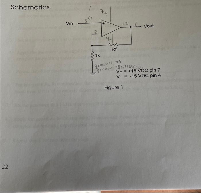 Solved The Non-inverting Voltage Amplifier Objective In this | Chegg.com