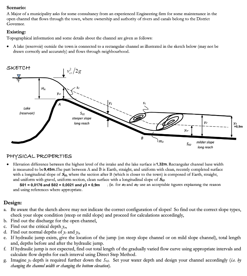 Solved PHYSICAL PROPERTIESElevation difference between the | Chegg.com
