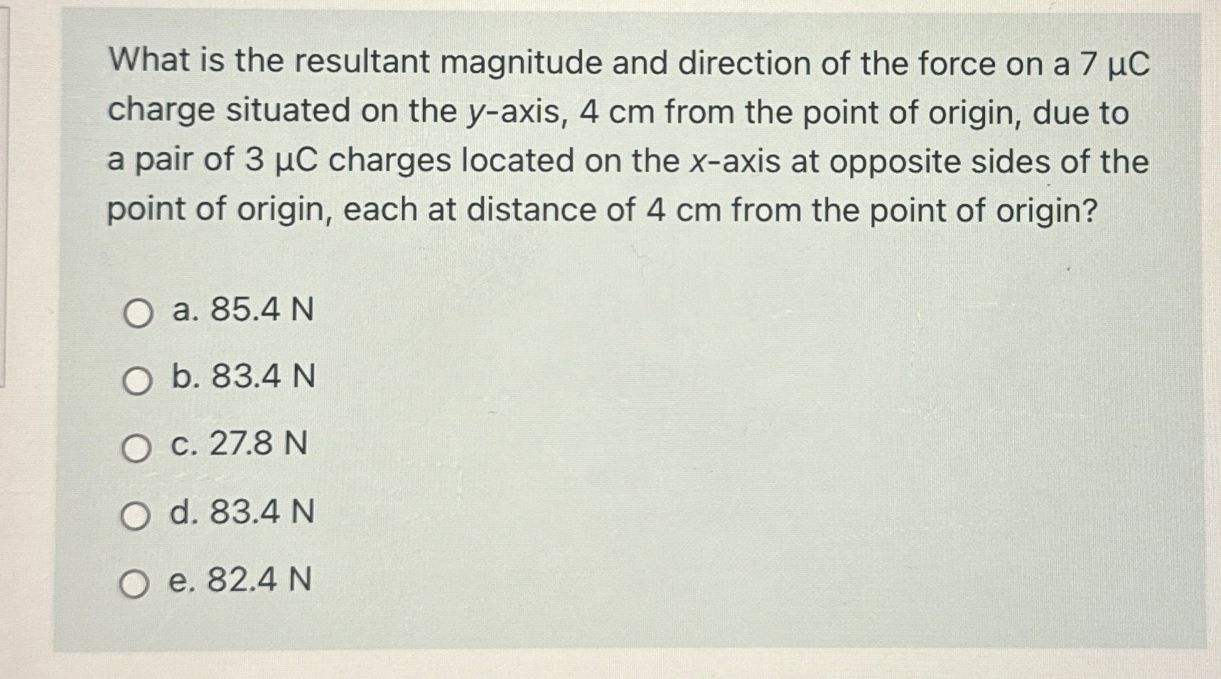 Solved What is the resultant magnitude and direction of the | Chegg.com