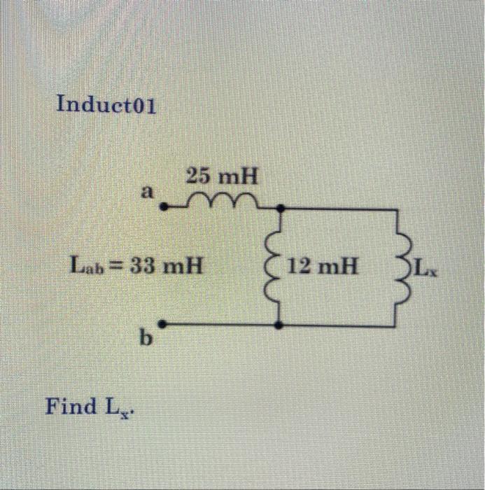 Solved Induct01 Find Lx∗ | Chegg.com