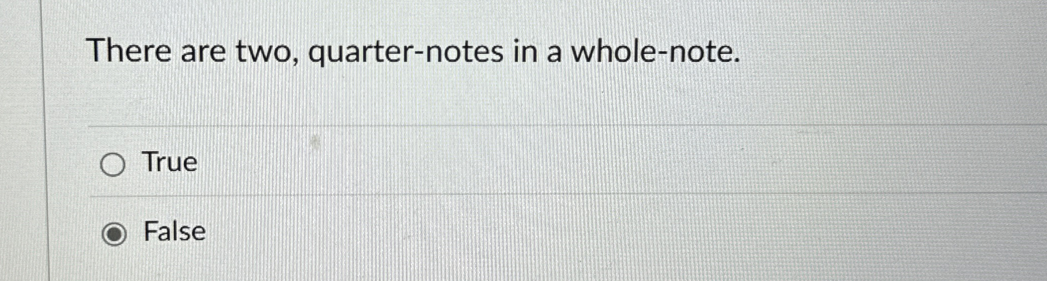 Solved There are two, quarter-notes in a | Chegg.com