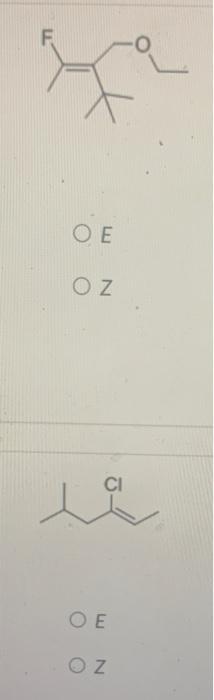 Solved For each of the following alkenes, assign the | Chegg.com