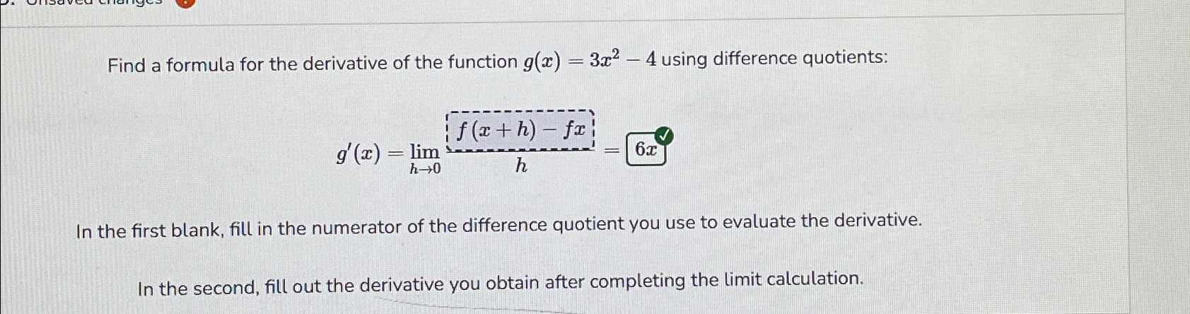 Solved Find a formula for the derivative of the function | Chegg.com