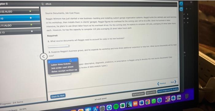 Source Documents. doo Cost Flows Reggle Wimore has | Chegg.com