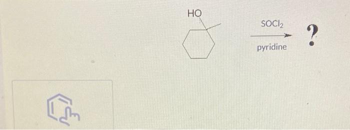 Solved pyridine SOCl2→ | Chegg.com