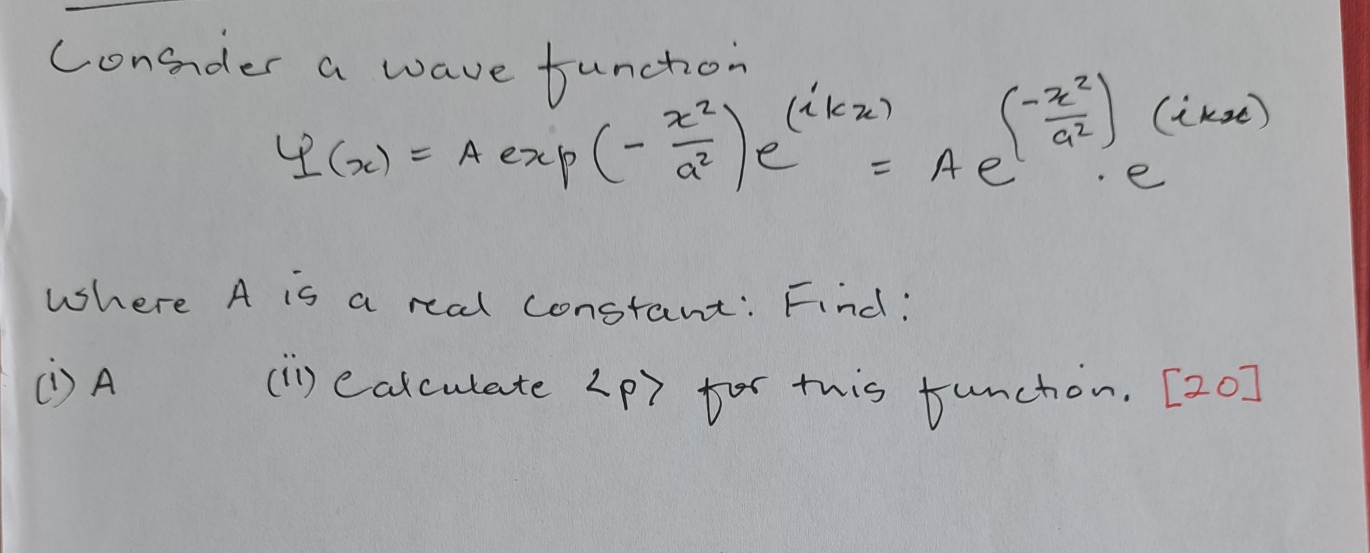 Solved Consider a wave | Chegg.com