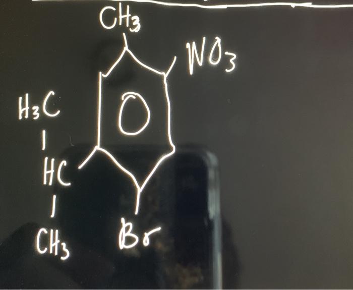 Solved CH₃ NO3 H3C 1 HC CH3 Br | Chegg.com