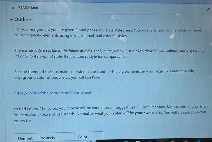 Solved CSI 140 webedeveloper. How to create the following | Chegg.com