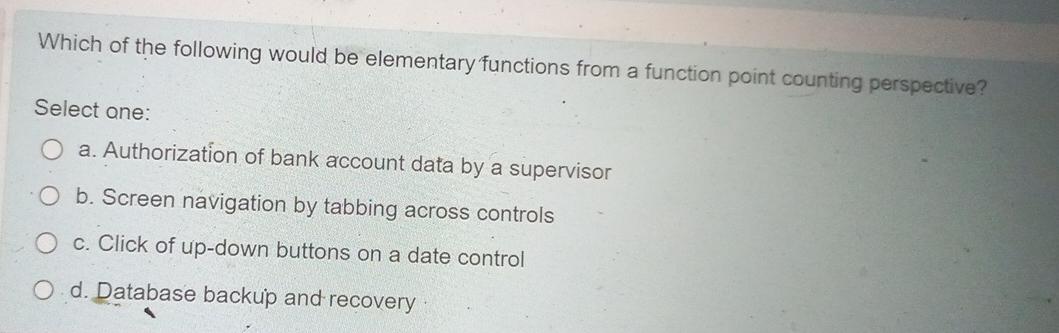 Solved Which of the following would be elementary functions | Chegg.com