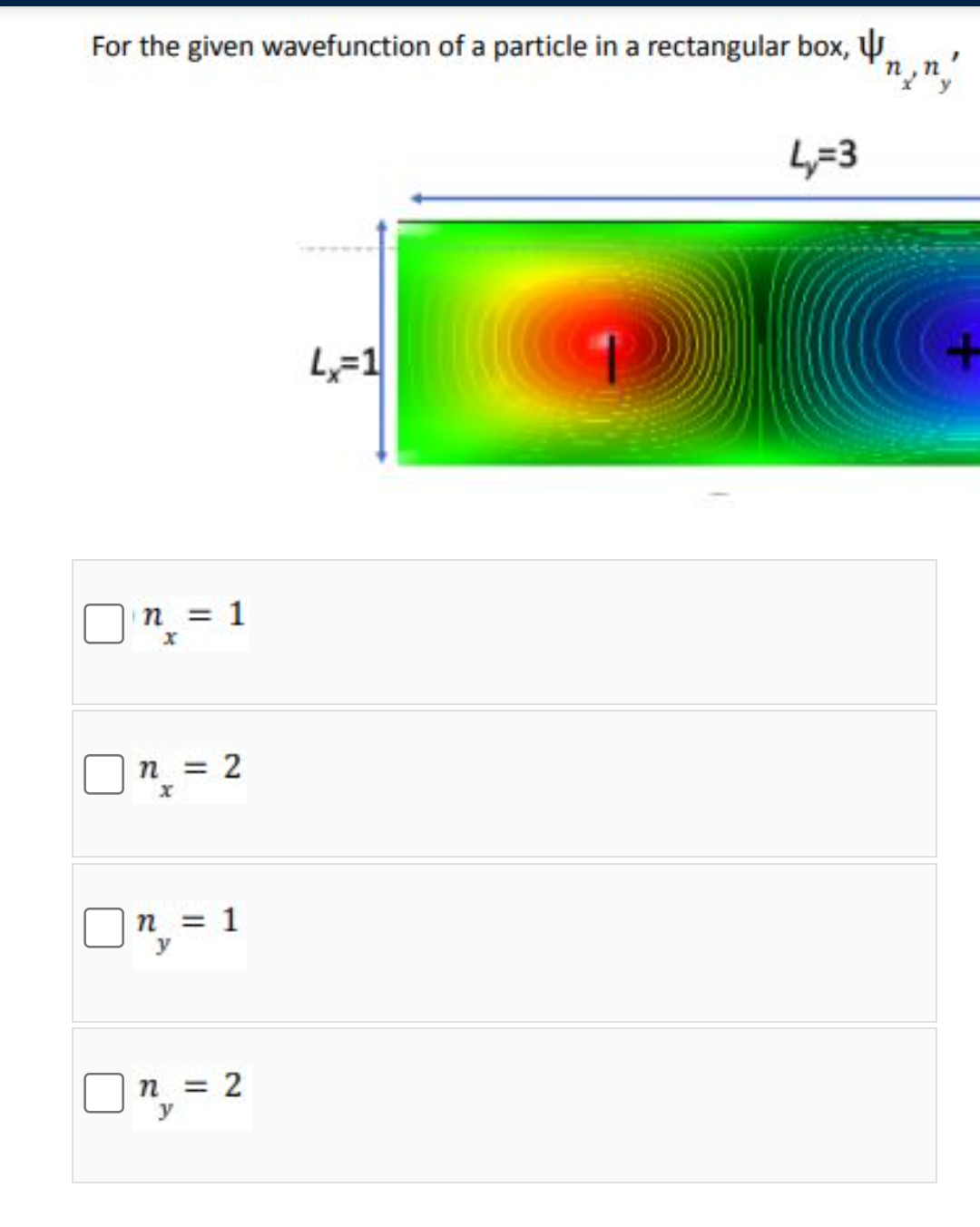 Solved For the given wavefunction of a particle in a | Chegg.com