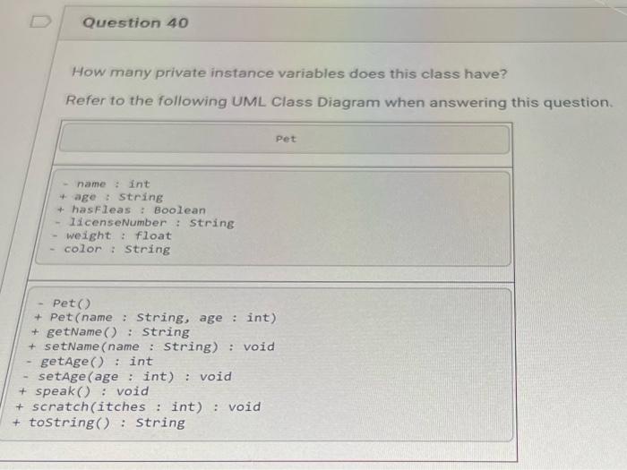 Solved How many methods (including constructors) take no | Chegg.com Solved How many methods (including constructors) take no | Chegg.com