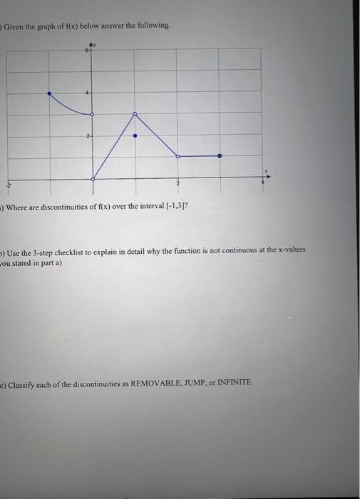 Solved Decide if the function is continuous at the given | Chegg.com