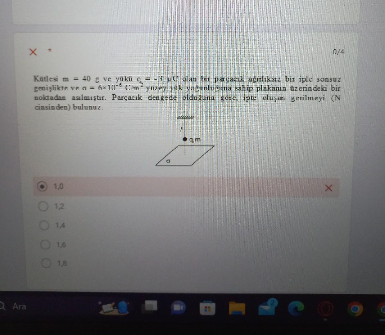 Solved Kutlesi m=40 g ve yukü q=−3μC olan bir parcacik | Chegg.com Solved Kutlesi m=40 g ve yukü q=−3μC olan bir parcacik | Chegg.com