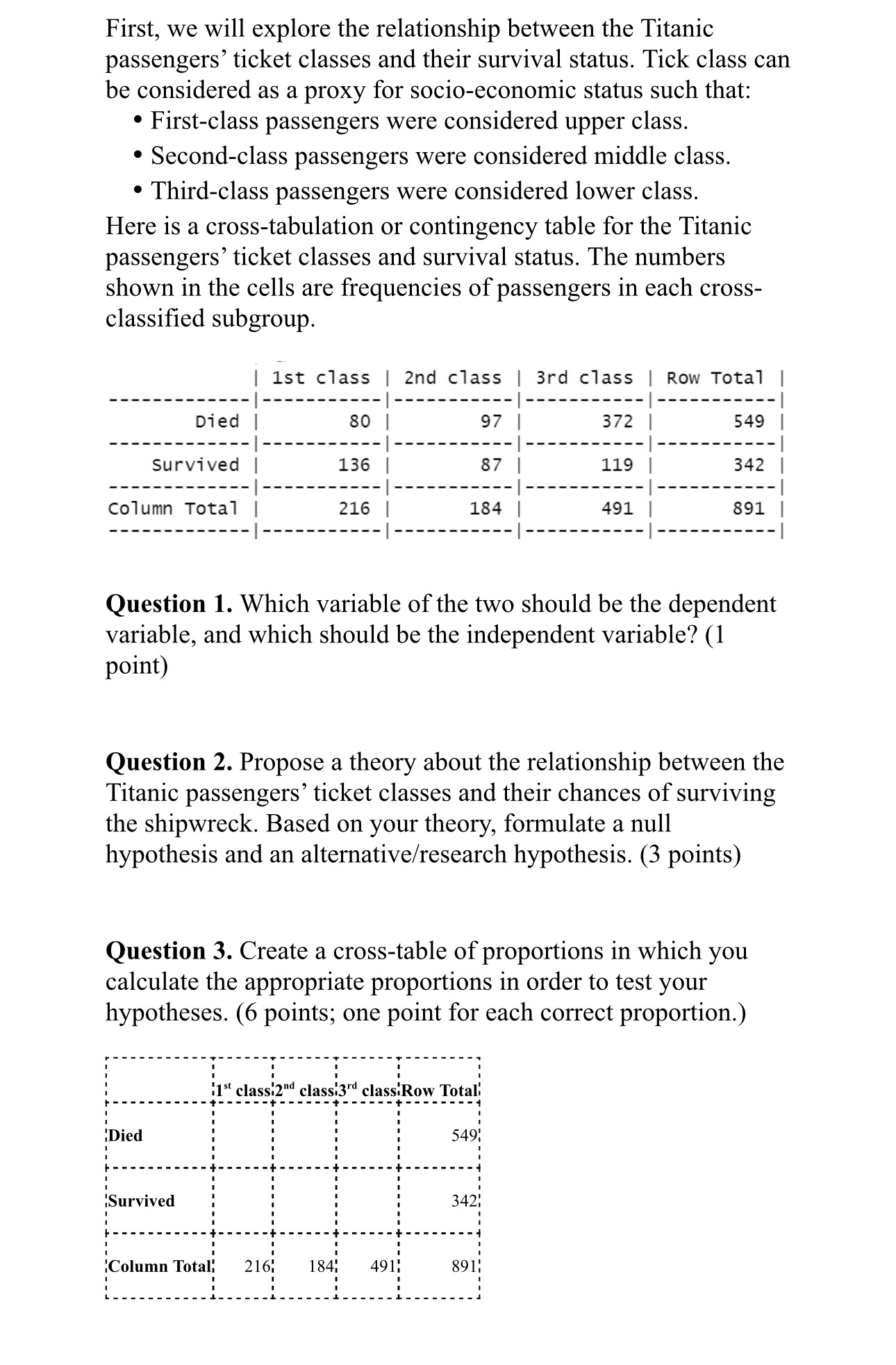 Solved First, we will explore the relationship between the | Chegg.com