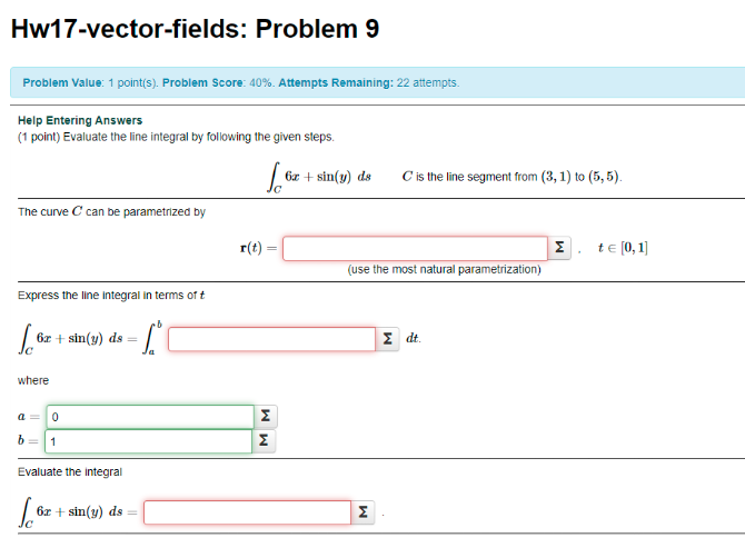 Solved Hw17-vector-fields: Problem 9 Problem Value: 1 | Chegg.com