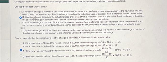 Solved Give an example that illustrates how a relative | Chegg.com