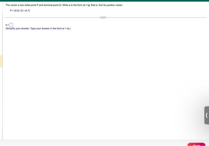 Solved Find The Unit Vector That Has The Same Direction As
