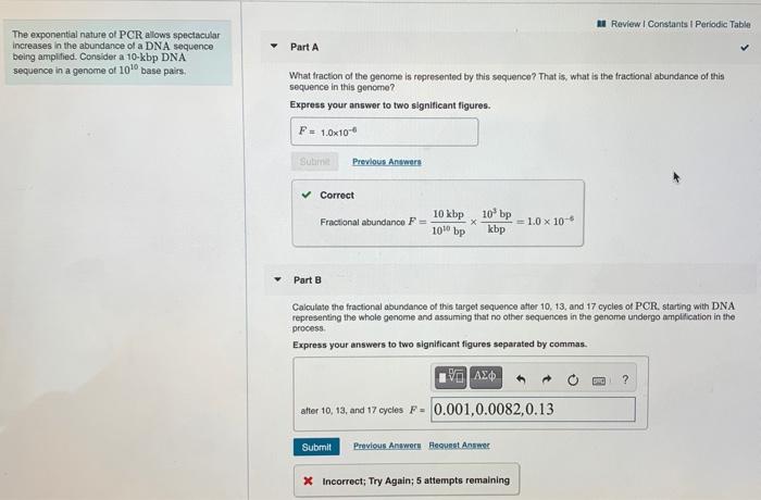 Solved M Review Constants 1 Periodic Table Part A The | Chegg.com